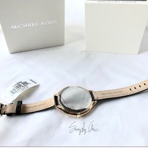 Michael Kors | Accessories | Nwt Authentic Mk Gold Tone Logo Watch ...